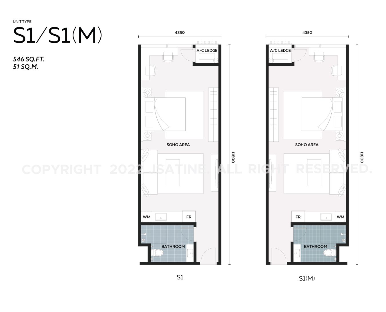 J.Satine SOHO Office (SOHO) 1 Bedroom for sale | StarProperty