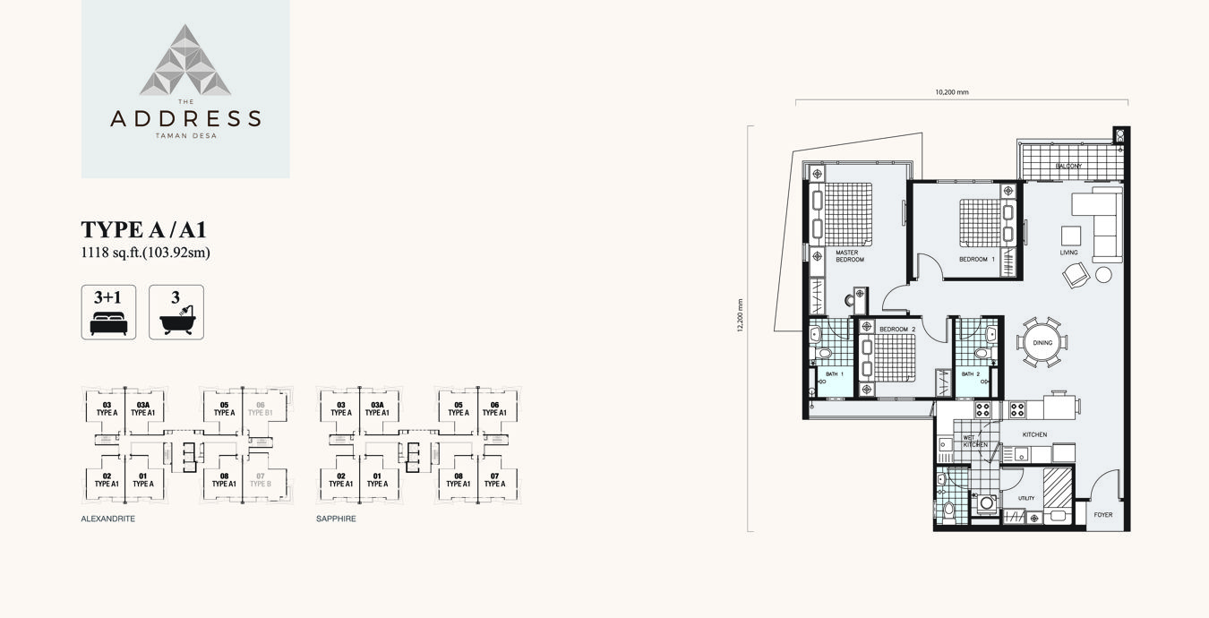 The Address Condominium 4 Bedroom - 5 Bedroom for sale | StarProperty
