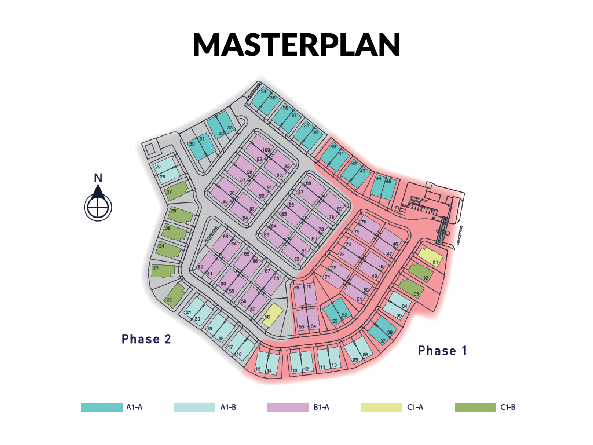 Sakura Residence House, Bungalow (Semi-D) 4 Bedroom - 5 Bedroom for ...
