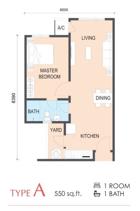 Tangerine Suites Condominium (Service Residence) 1 Bedroom - 3 Bedroom ...