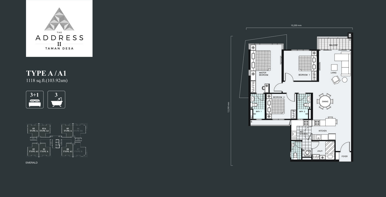 The Address II Condominium 4 Bedroom - 5 Bedroom for sale | StarProperty