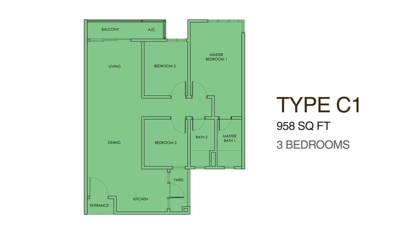 United Point Residence Condominium (Service Suites) 1 Bedroom - 4 ...