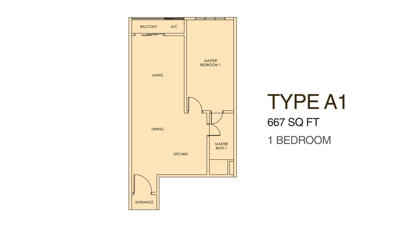 United Point Residence Condominium (Service Suites) 1 Bedroom - 4 ...